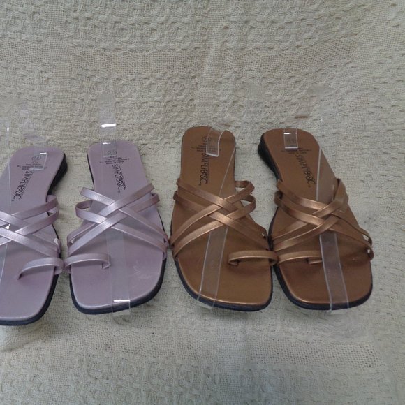 Simply Basic | Shoes | Golden Sandals Bogo Simply Basic Strappy Sandals ...